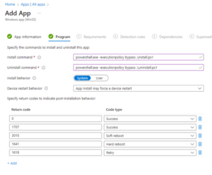 Intune Application Deployment using Chocolatey